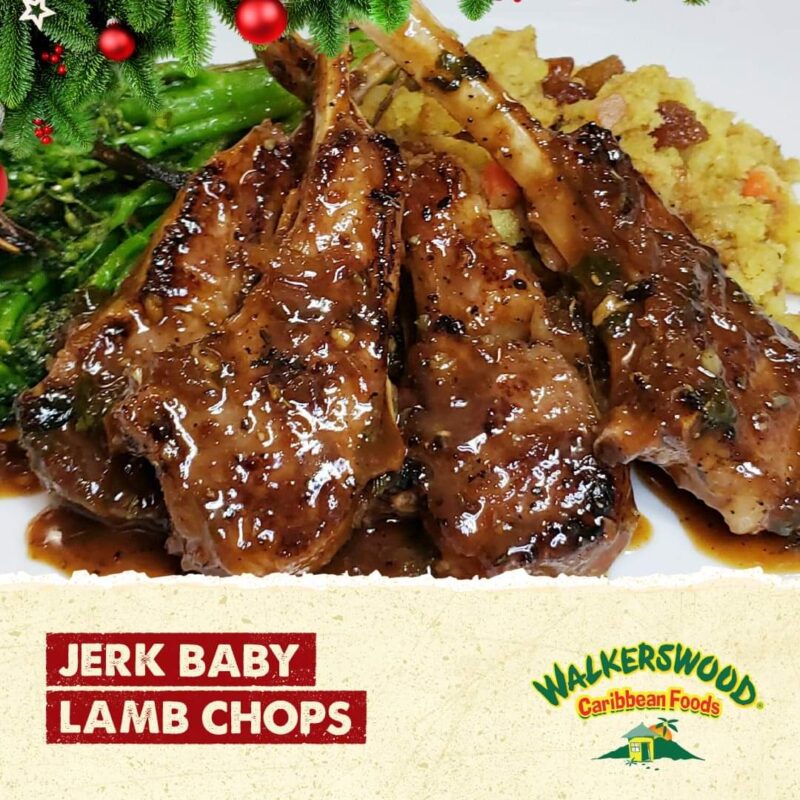 jerk baby lamb chops – Walkers Wood – Caribbean Foods
